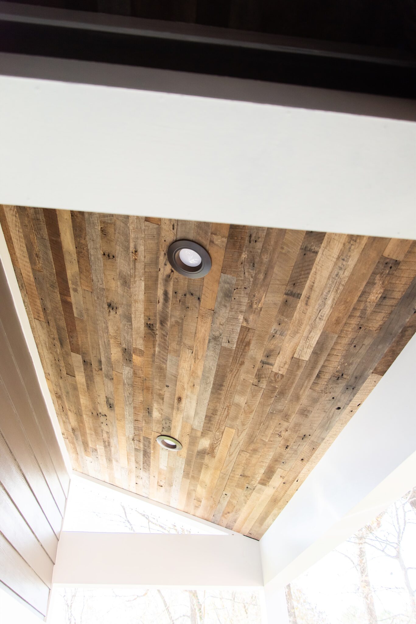 Original Face Reclaimed Oak Ceiling Planking - Southend Reclaimed