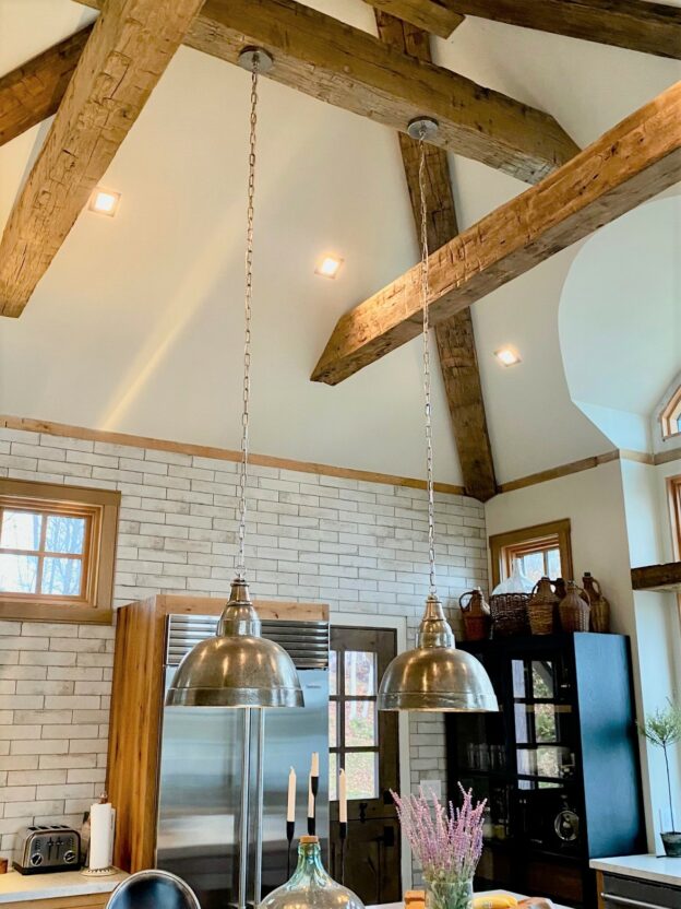 Antique Reclaimed Hand Hewn Box Beams - Mixed Hardwoods - Southend ...