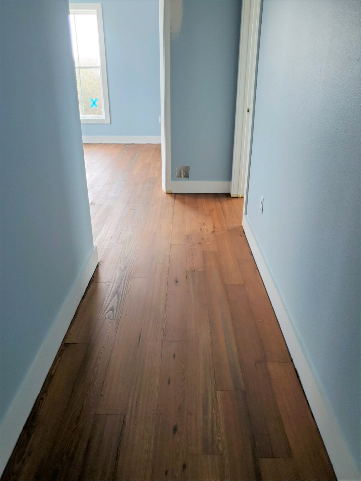 Antique Heart Pine Select Grade with Woca Walnut Finish - Southend ...