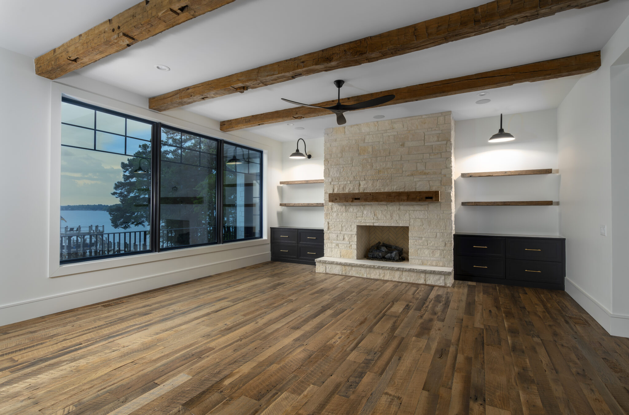Reclaimed Oak Original Face Solid Plank Flooring and Reclaimed Antique ...